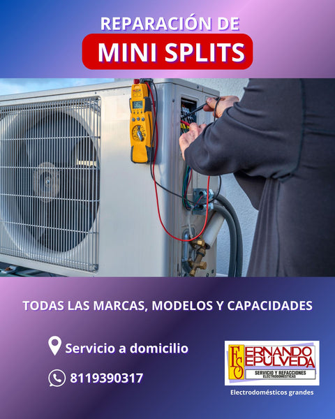 Reparación de Mini Splits – Fernando Sepúlveda