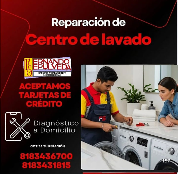 Refacciones de Centro de Lavado Mabe – Fernando Sepúlveda